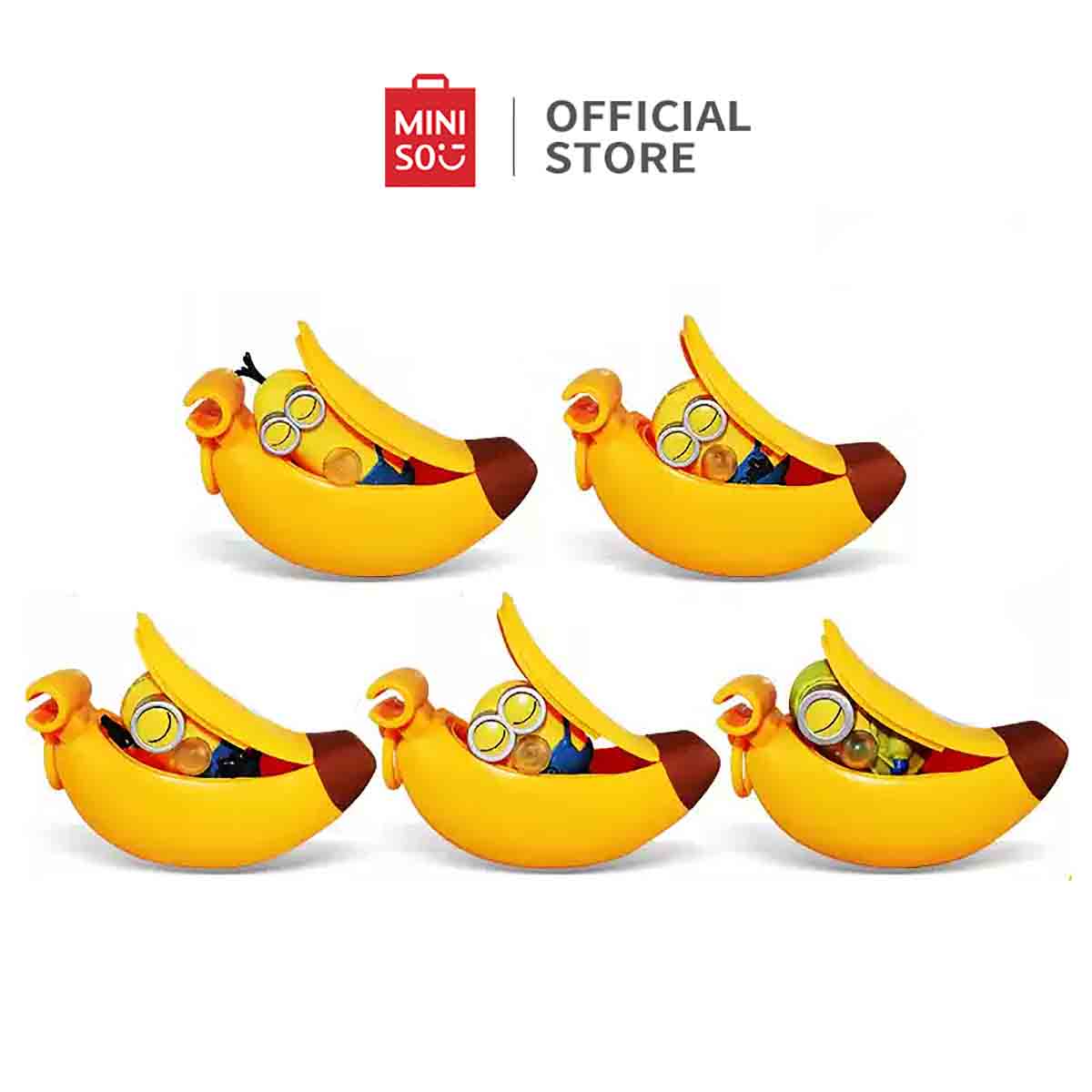 Jual Miniso x Minions Cellection Kotak Buta Blind Box Banana NapTime ...