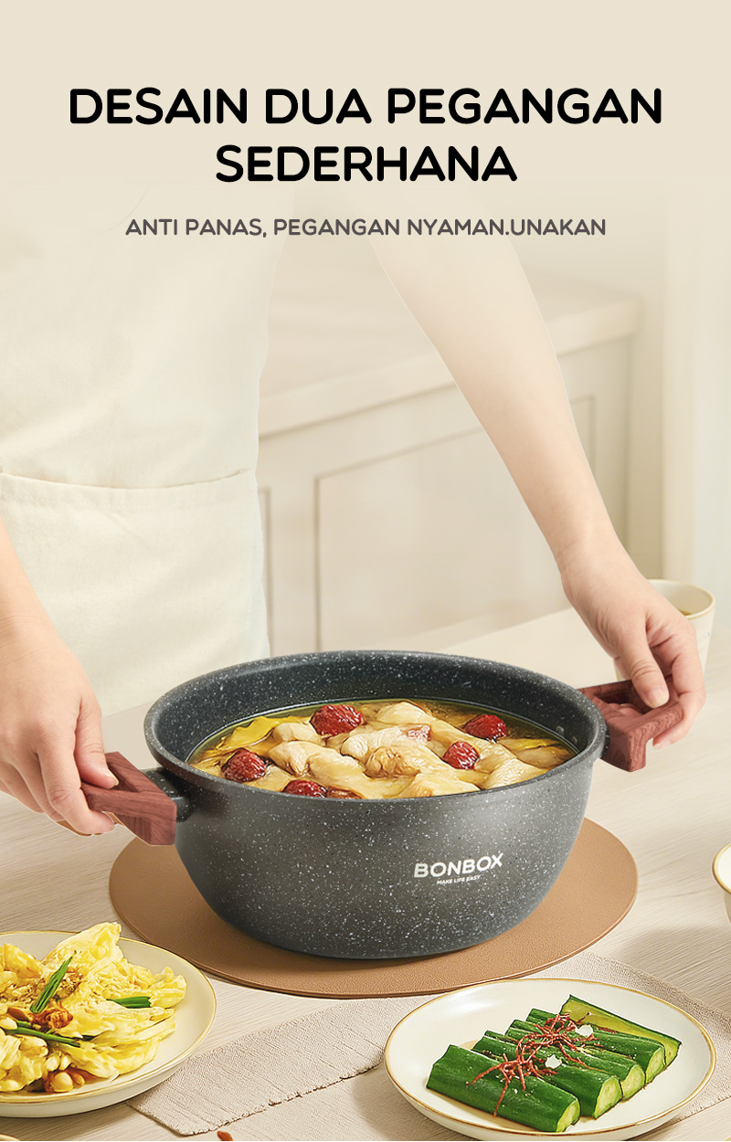 Jual (PANCI NO.1 DI INDONESIA) Bonbox Kitchen - Panci Anti Lengket ...