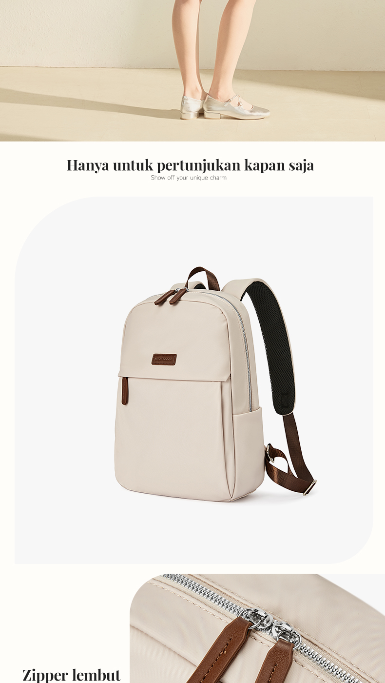 Jual MOSSDOOM Tas Ransel Wanita Goofy Backpack Tahan Air Tas Sekolah ...