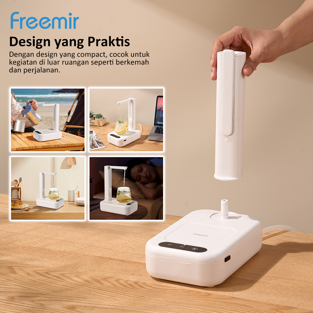Jual [SALE] freemir Meja Pompa Galon Elektrik Dispenser Pompa air Galon ...