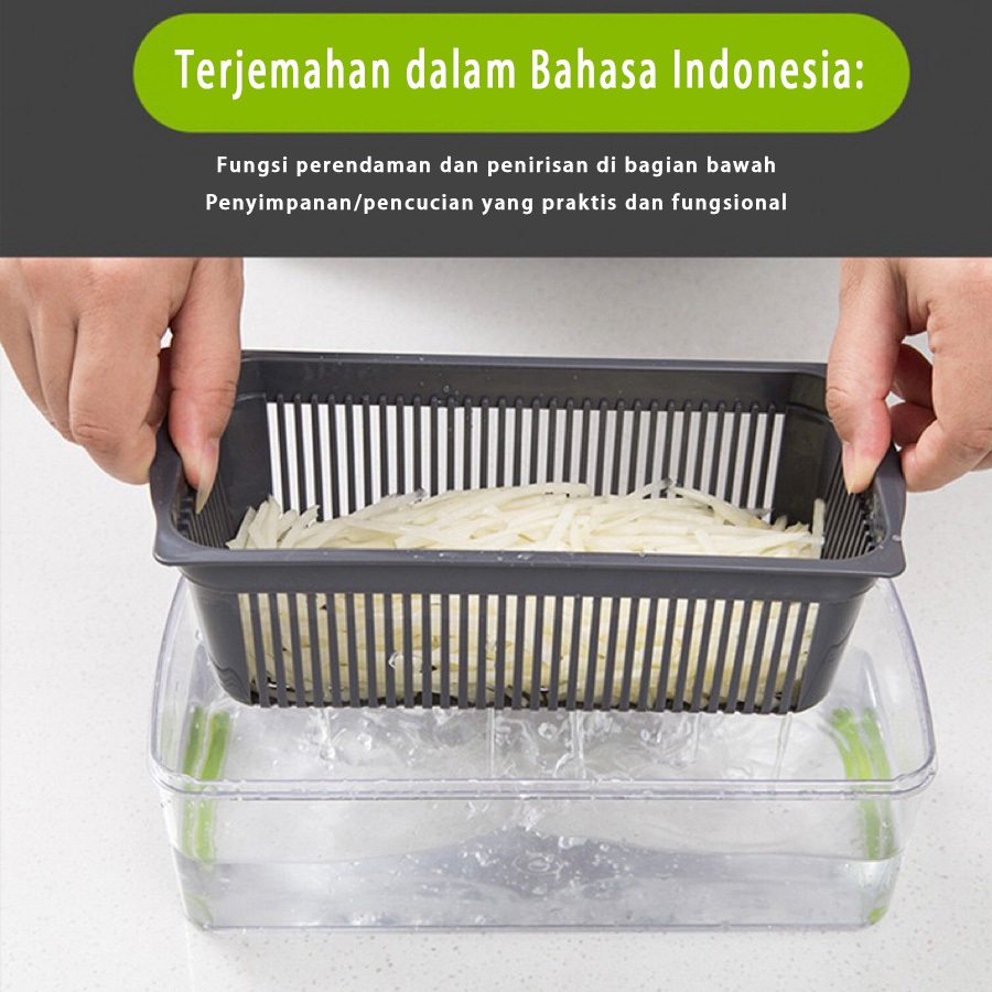 Jual MATOUGUI Parutan 22 in 1 Serbaguna Sayur Buah Multifungsi ...
