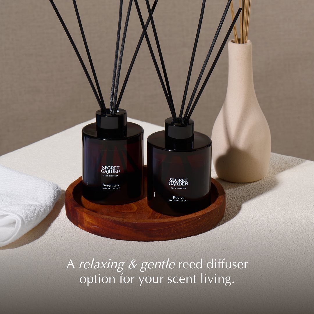 Jual Secret Garden - Aroma Reed Diffuser 140ml Full Size | Pengharum Ruangan Kamar Aromateraphy ...