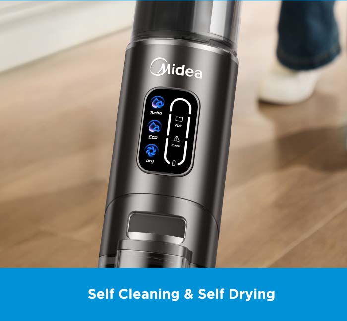 Jual [POTONGAN LANGSUNG] Midea MWD-GX5Pro Wet and Dry Cordless Stick Vacuum Cleaner & Floor ...