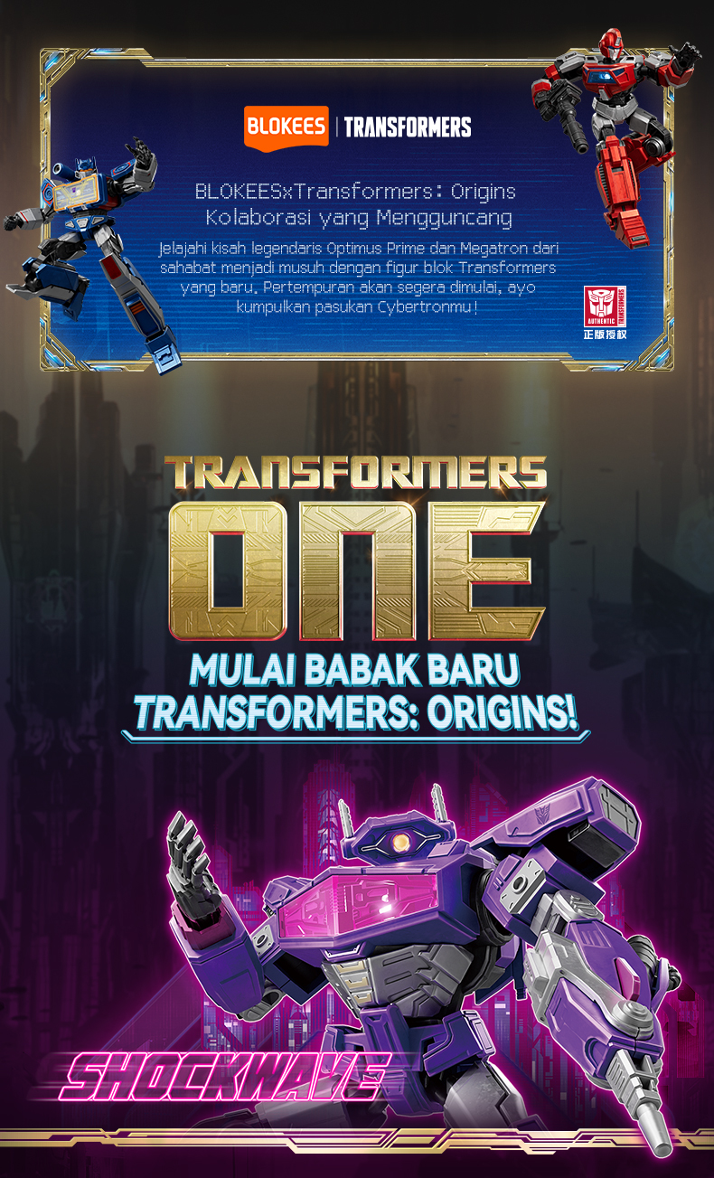 Jual BLOKEES Figures Transformers ONE Classic Class Mainan Robot Toys ...