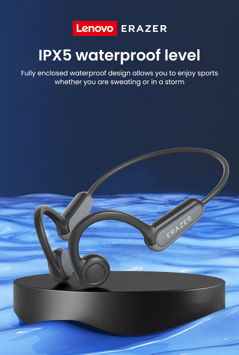 Jual Lenovo ERAZER XF22 Headphone Konduksi Tulang Earphone Bone ...