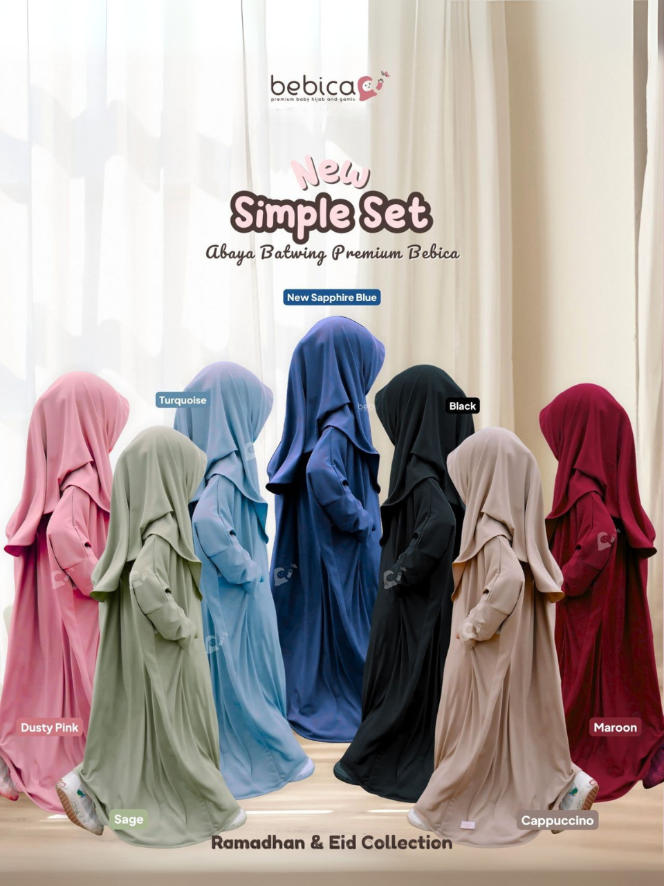 Jual BEBICA ABAYA BAYI PREMIUM ABAYA ANAK ABAYA BATWING ANAK PREMIUM ...