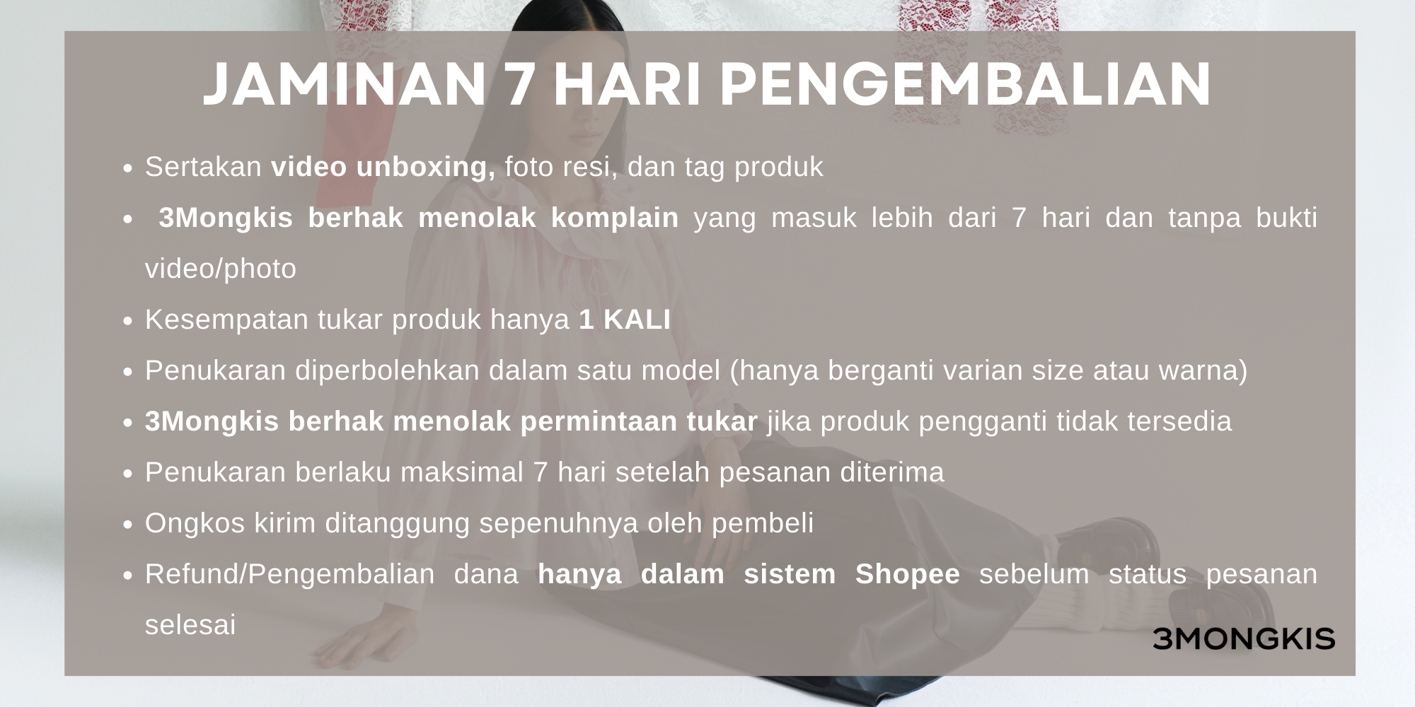 Jual 3Mongkis - Unity Sammi Dress - Curated By Rama Dauhan | Shopee Indonesia