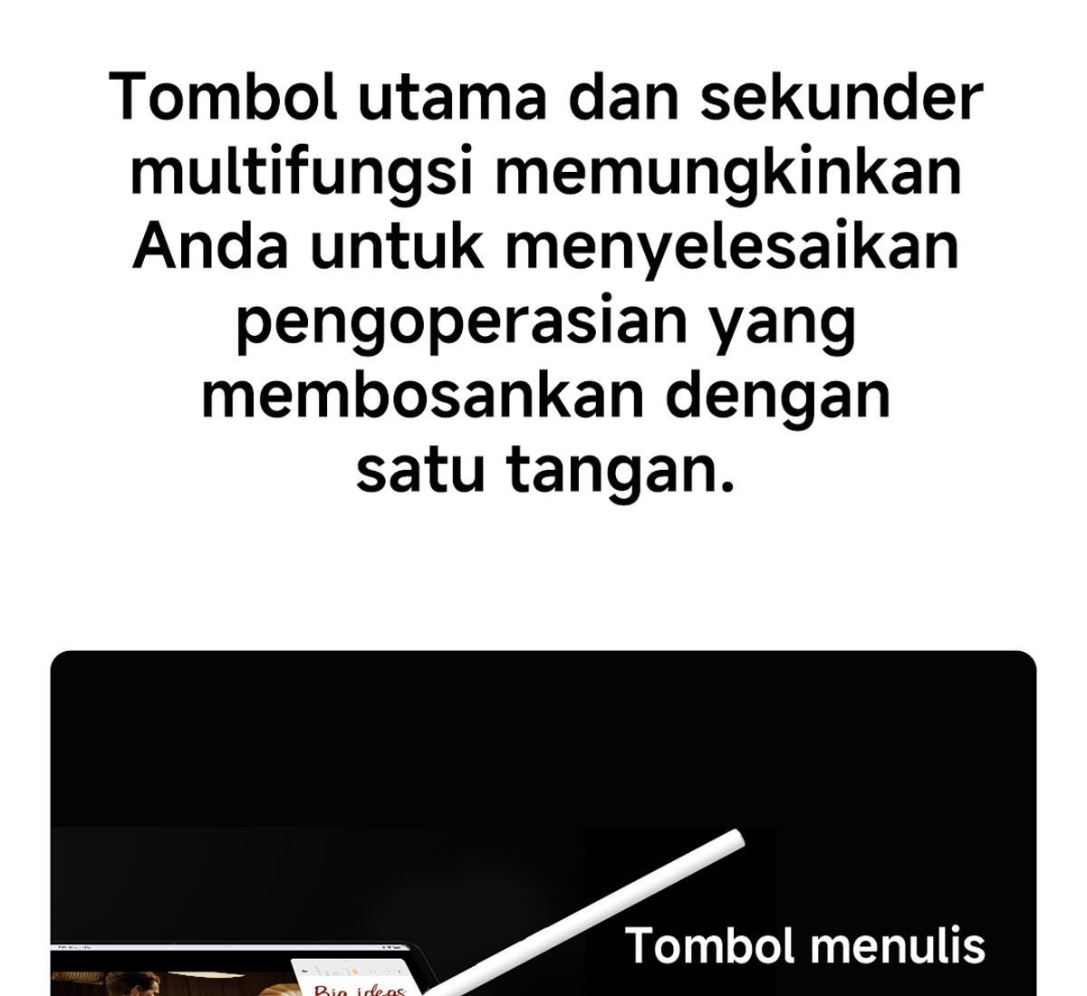 Jual Xiaomi Focus Pen | 8192-level sensitivity | 120Hz sampling rate | 3ms low latency |11 jam ...