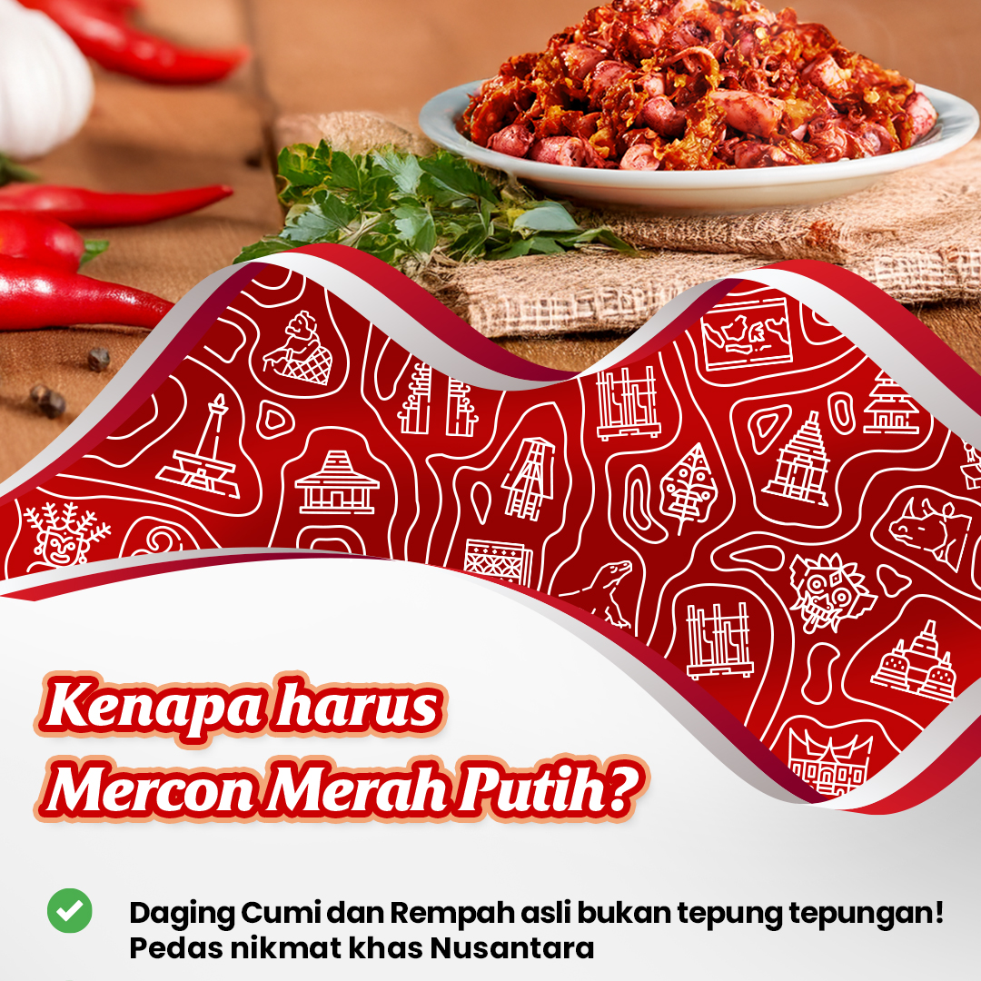 Jual [Special Edition] Mercon Merah Putih - Satuan || Cumi Jerit ...