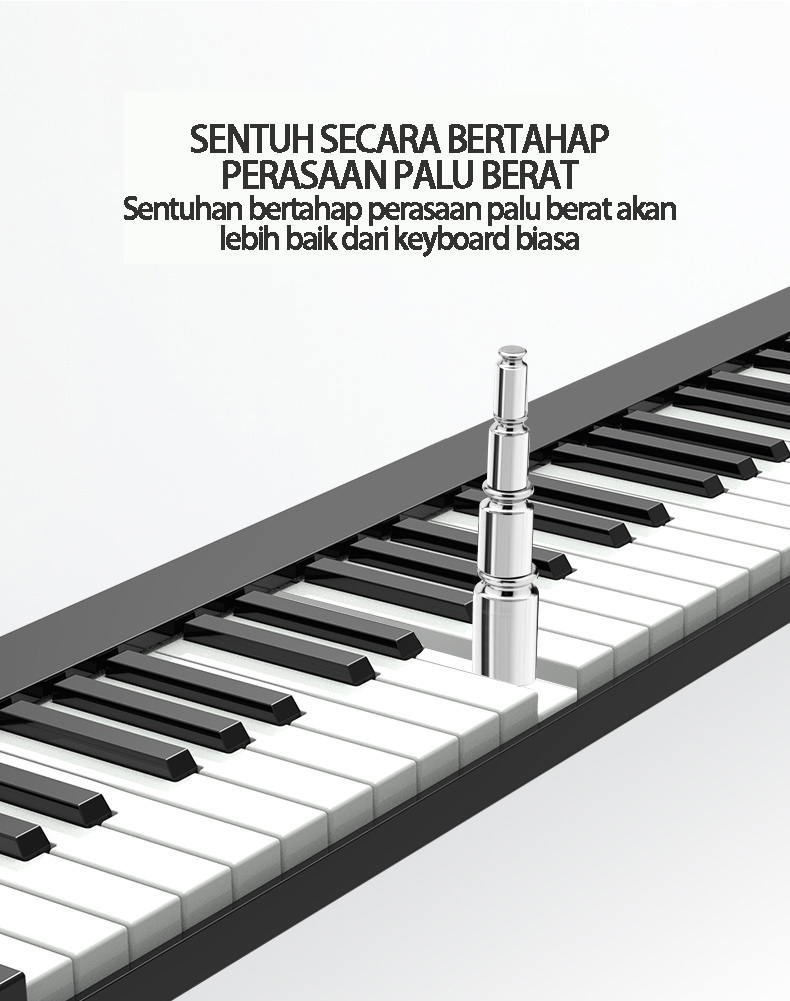 Jual Benston Music- 88-key folding piano, smart electric piano 88-key ...
