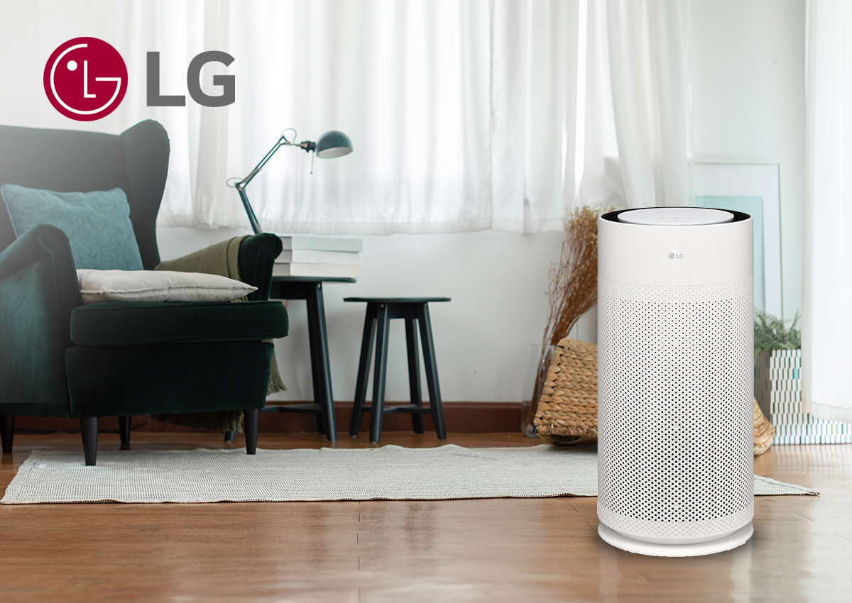 Jual LG Air Purifier AeroHIT - Sleep Mode - ThinQ - Smart Diagnosis ...