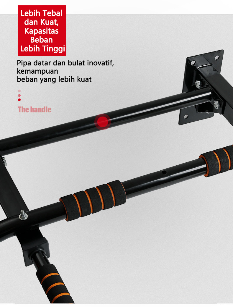 Jual Alat Pull-Up Multifungsi untuk Dalam Ruangan, Dipasang di Dinding ...
