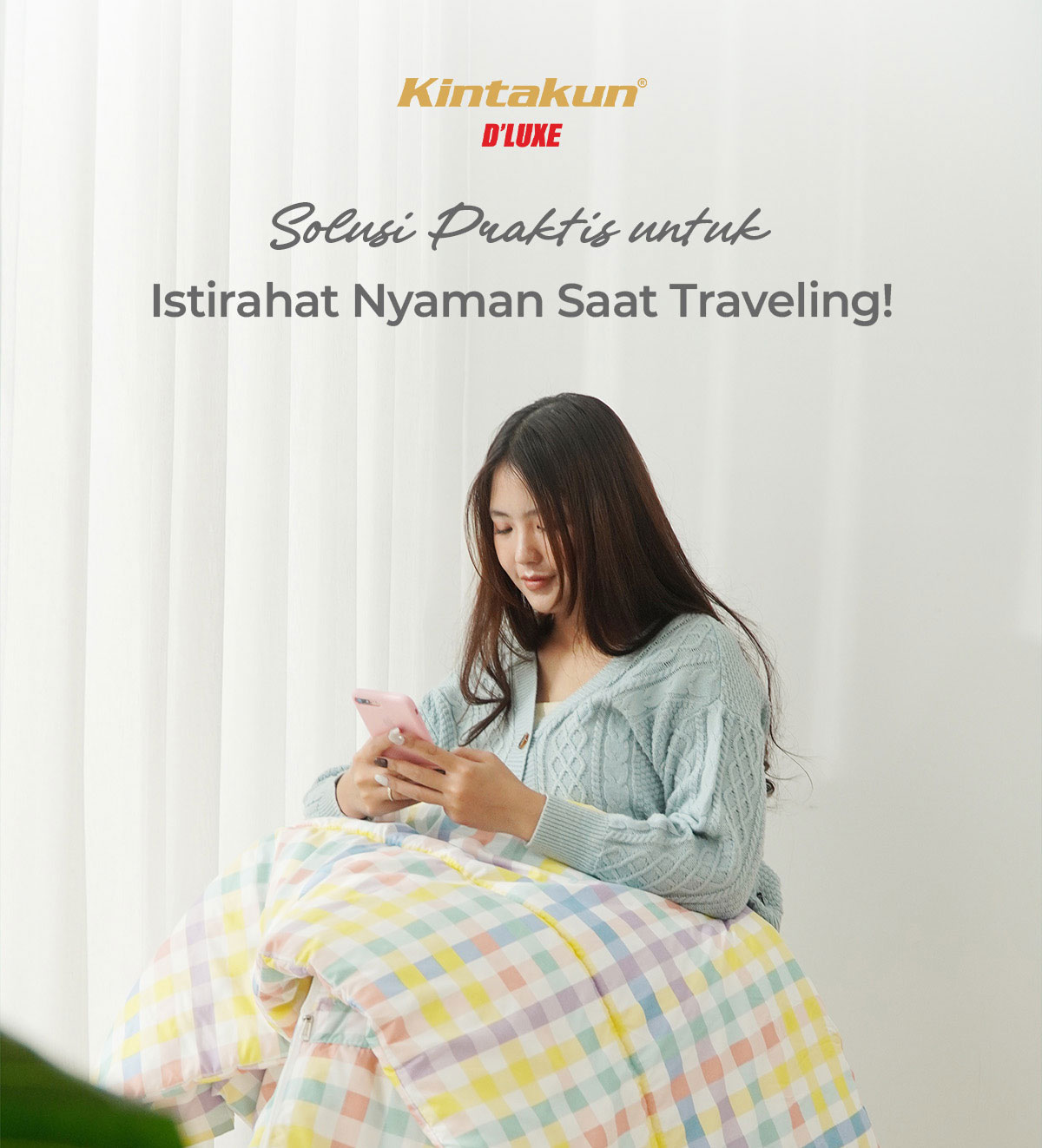 Jual Kintakun Bantal Selimut / Balmut Mini Selimut Travel Lembut ...