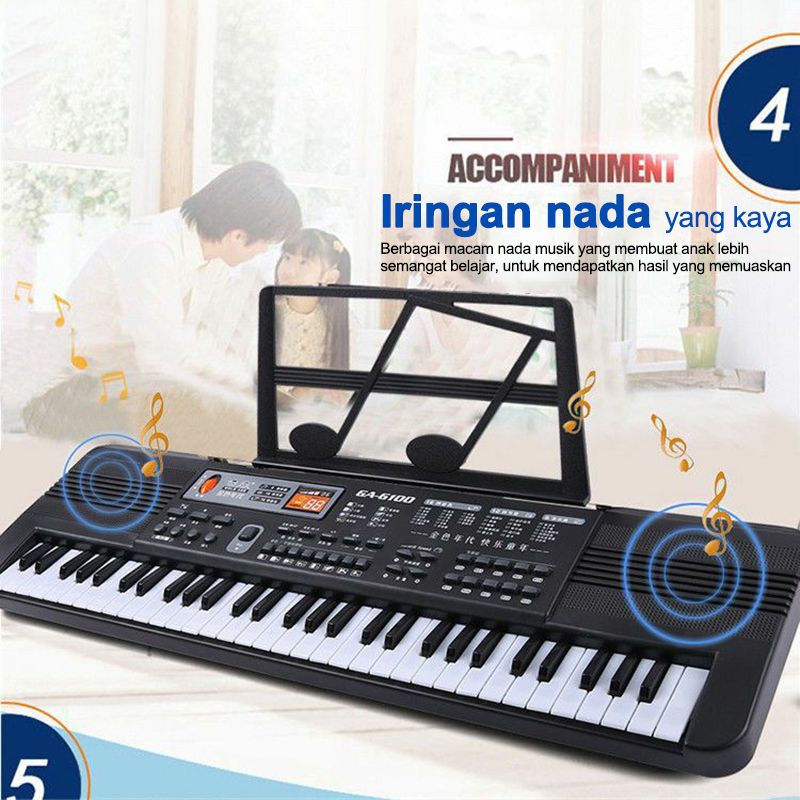 Jual Benston Music- Keyboard Elektronik Anak 61 keyboard, Dirancang ...
