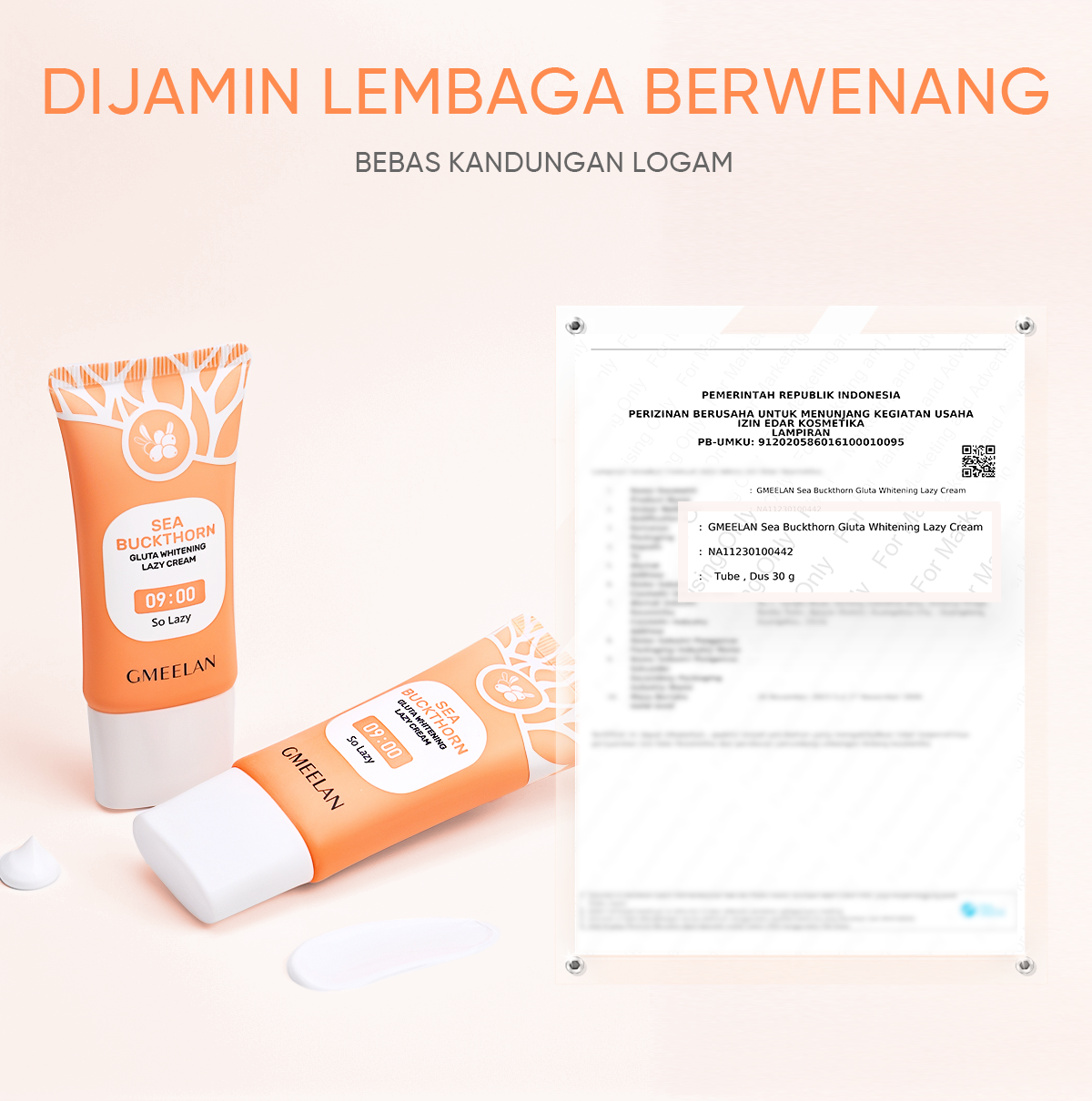 Jual GMEELAN SET 1 Minute Exfoliating Gel 50g + Pemutih Wajah Lazy ...