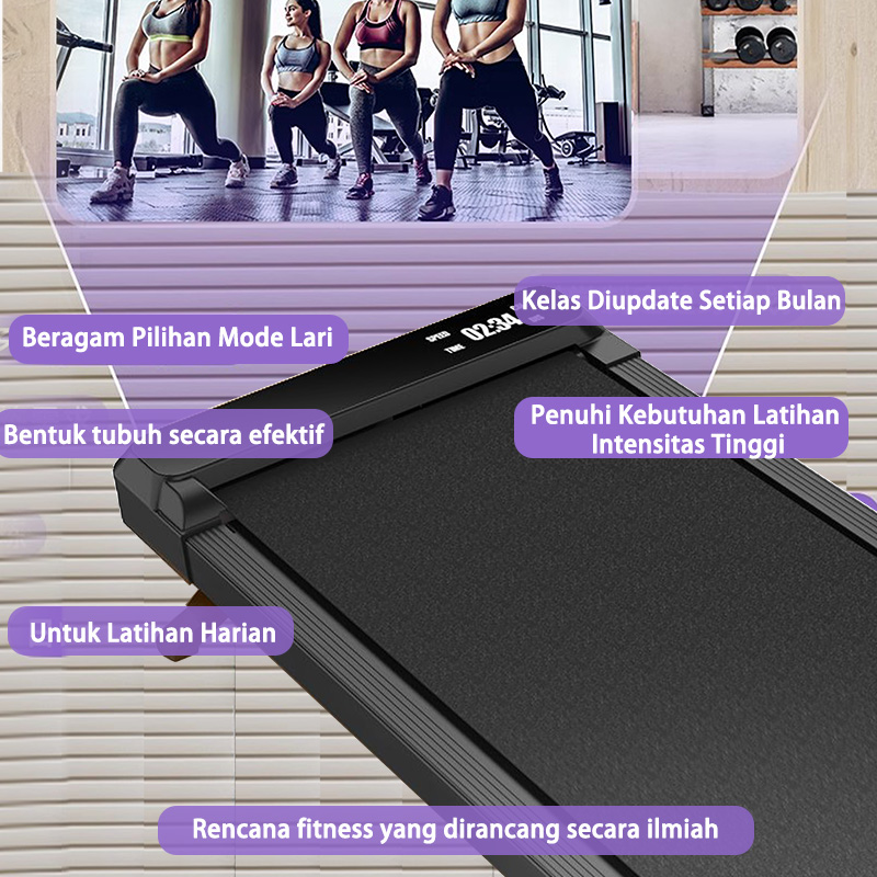 Jual EBUY Treadmill dengan Kemiringan/alat treadmill/treadmill elektrik ...