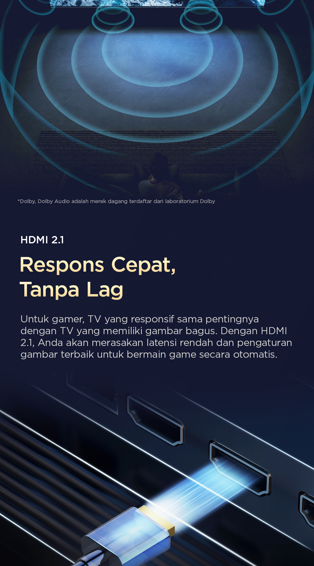 Jual TCL AI 4K Google TV 43 inch V6C - AiPQ Processor - MEMC - HDR 10 - HVA Panel - Multiple Eye ...