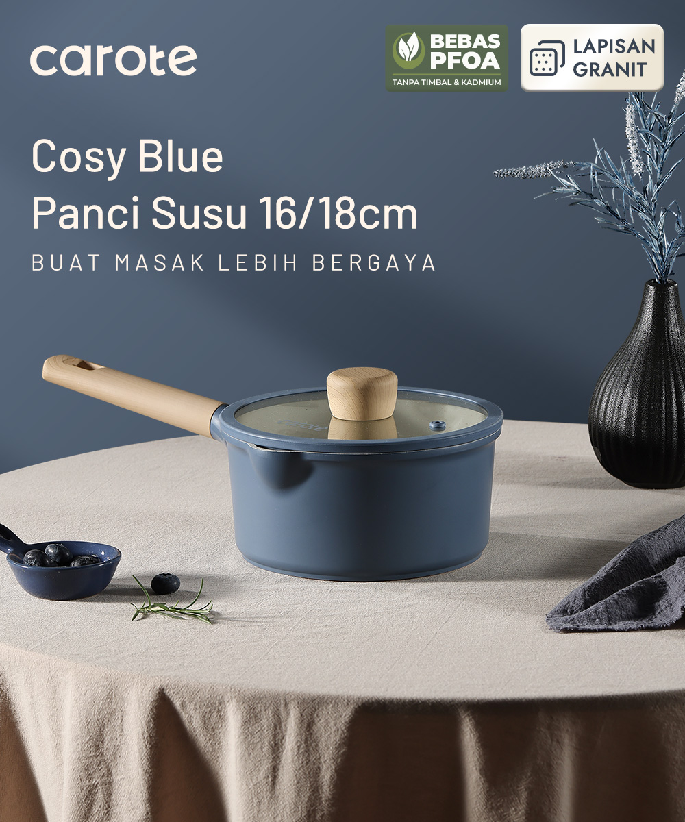 Jual CAROTE Panci Susu Satuan 16/18 cm Lapisan Granite Anti Lengket ...
