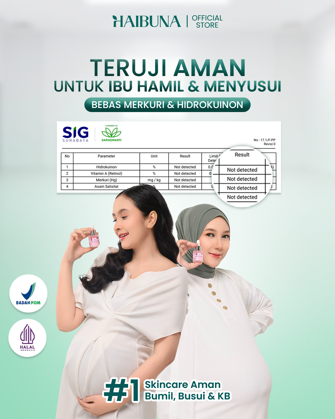 Jual HAIBUNA WHITE DEW SERIES + UV PROTECTION (6PCS) Paket Whitening ...
