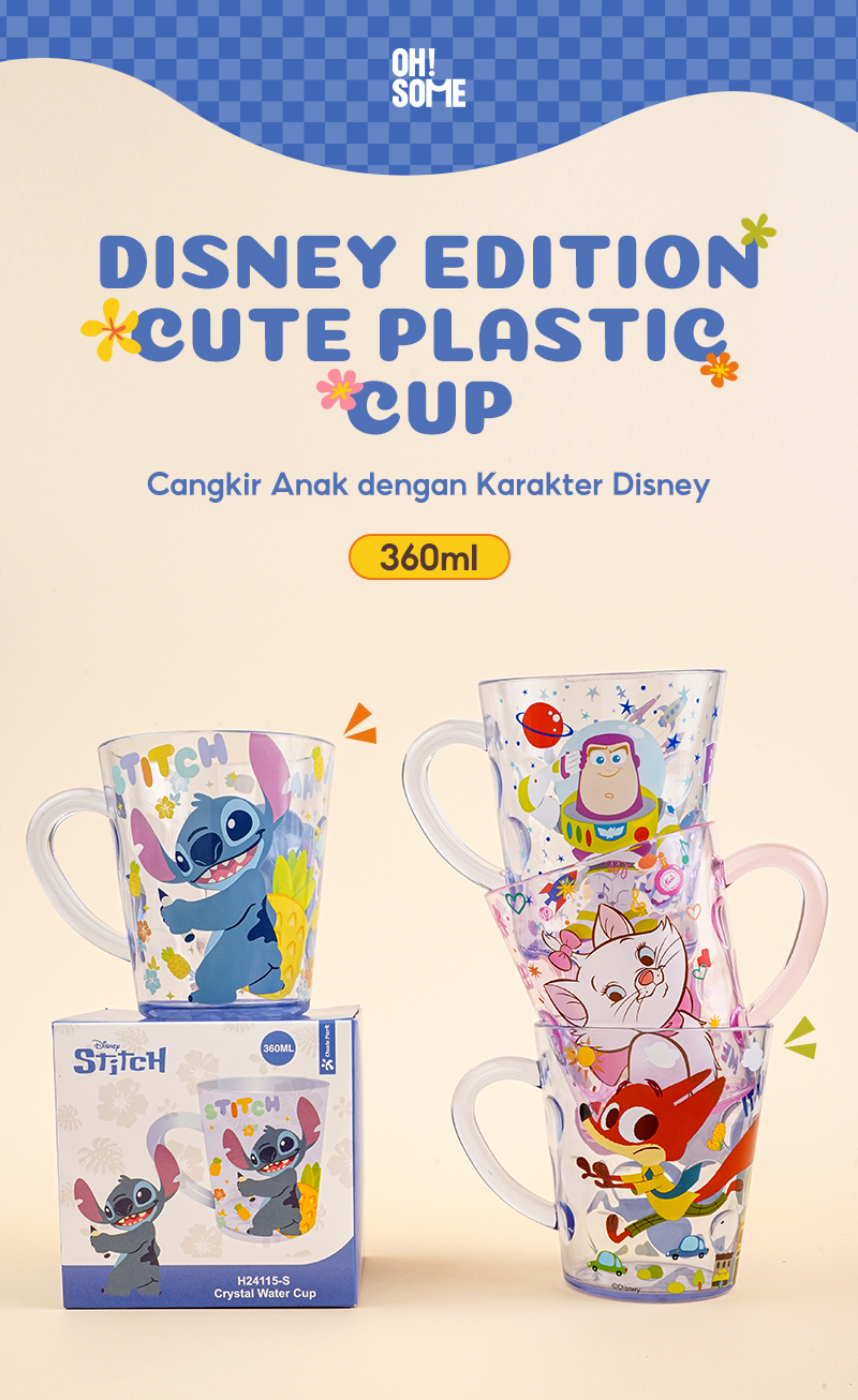 Jual 【OHSOME x Disney】- Oasis Park Cup Gelas Cangkir Disney Series ...