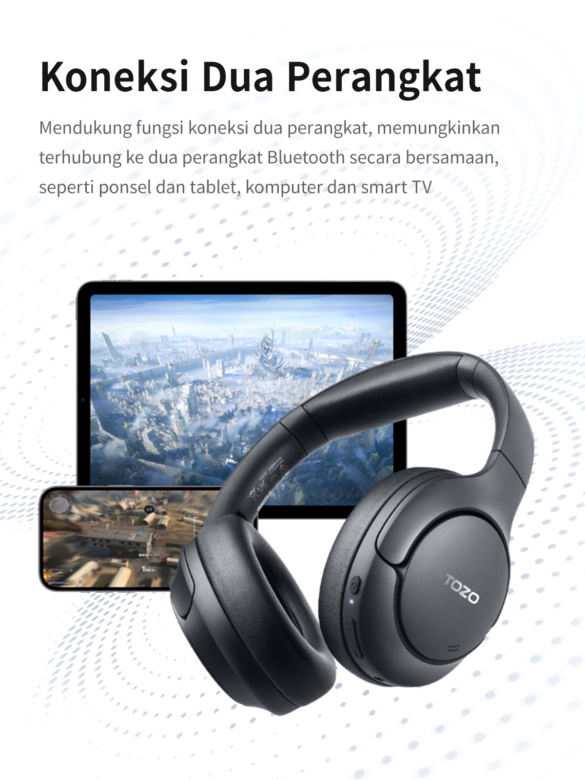 Jual NEW LAUNCHING Tozo H10 (HT2) Hybrid Active Noise Cancelling Hi-Res ...