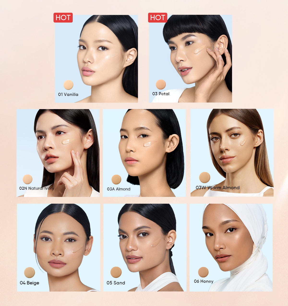 Jual SKINTIFlC - Dewy Finish Makeup Series | Makeup Set Serum ...