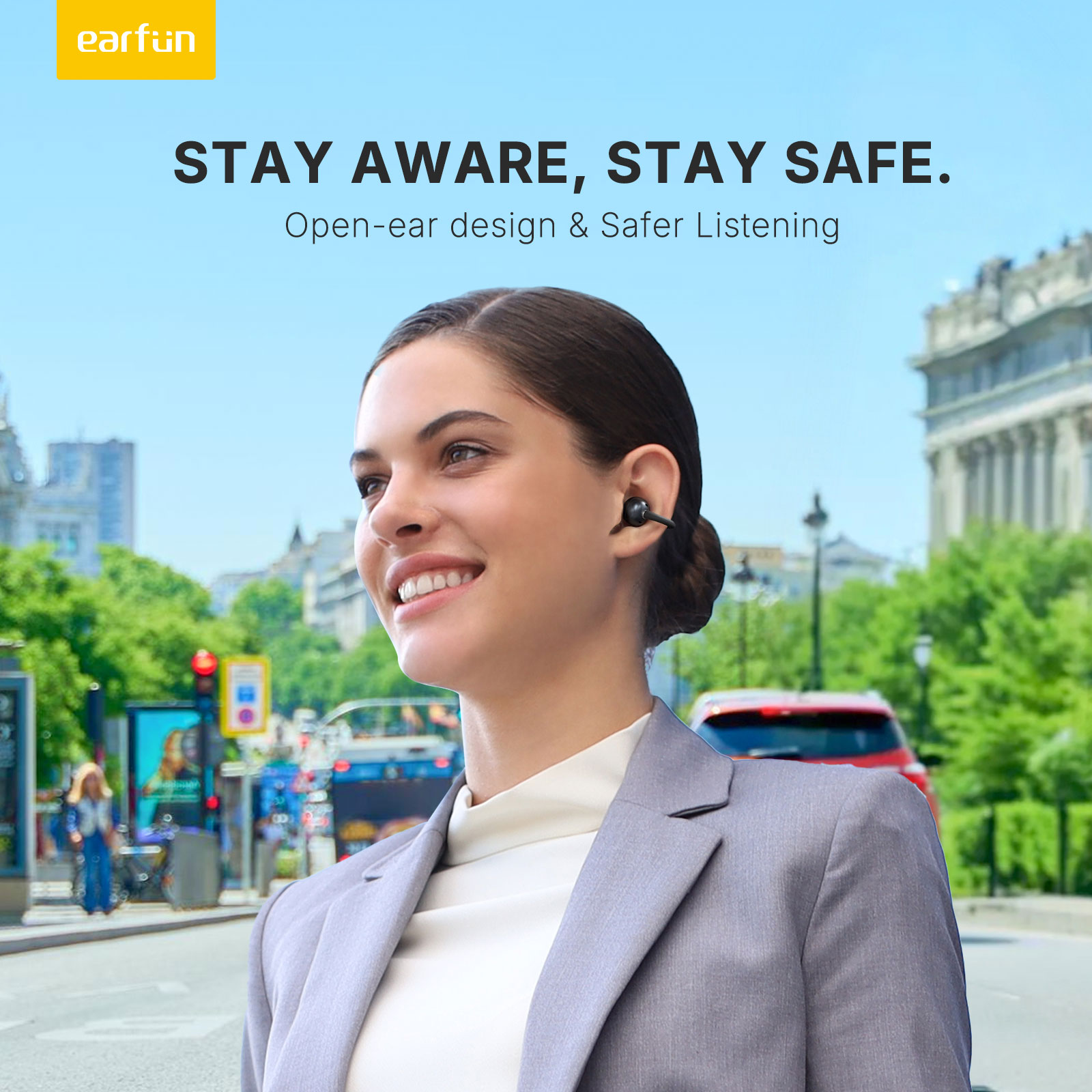 Jual EarFun Clip - Open Ear Stylish Earbuds with Bt 6.0, LDAC, and 3D Spatial sound | Shopee ...