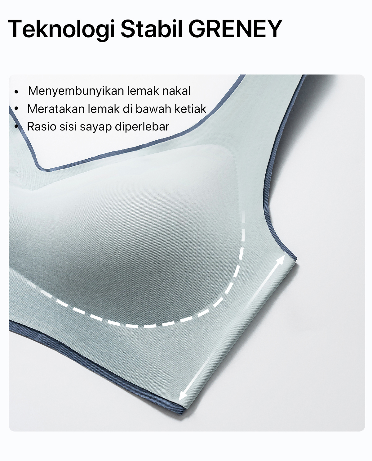 Jual GRENEY-Gbras- Paket bra (3PCS) Bra Rompi Warna Kombinasi Pakaian ...