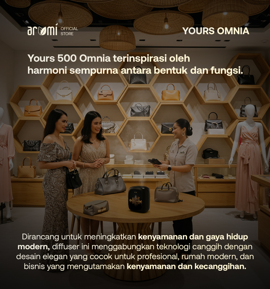 Jual Arumi Luxury Smart Diffuser - Yours 500 Omnia | Shopee Indonesia