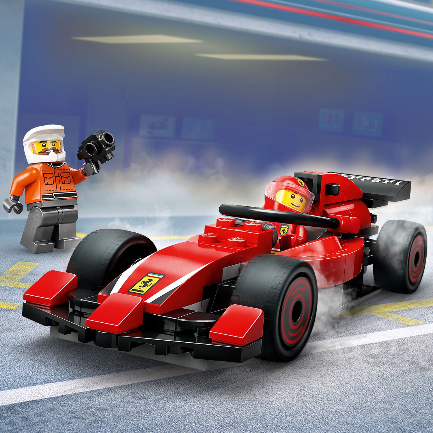 Jual LEGO City 60443 F1 Pit Stop & Pit Crew with Ferrari Car (322 ...