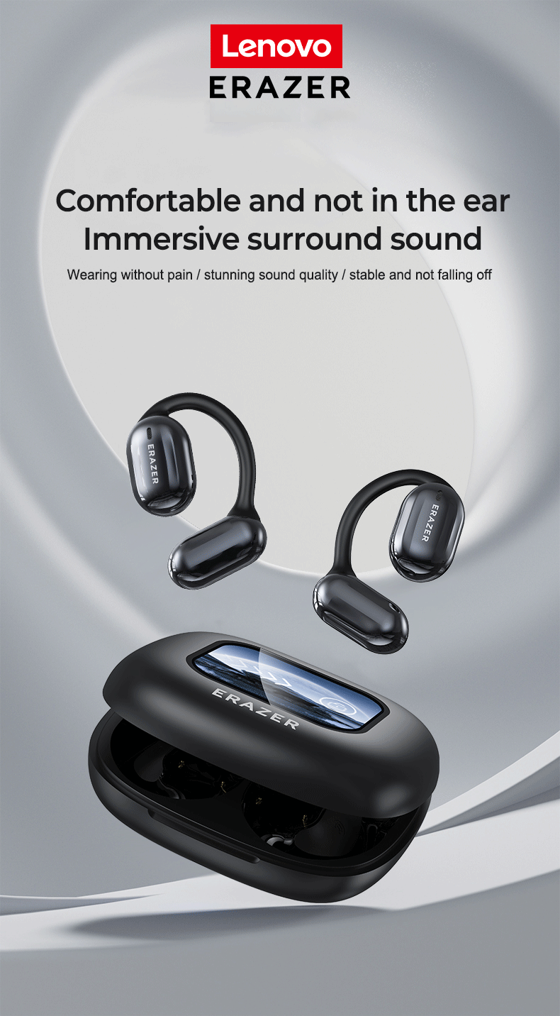 Jual Lenovo ERAZER XP2 OWS Wireless Earphones Bluetooth5.4 Color LED ...