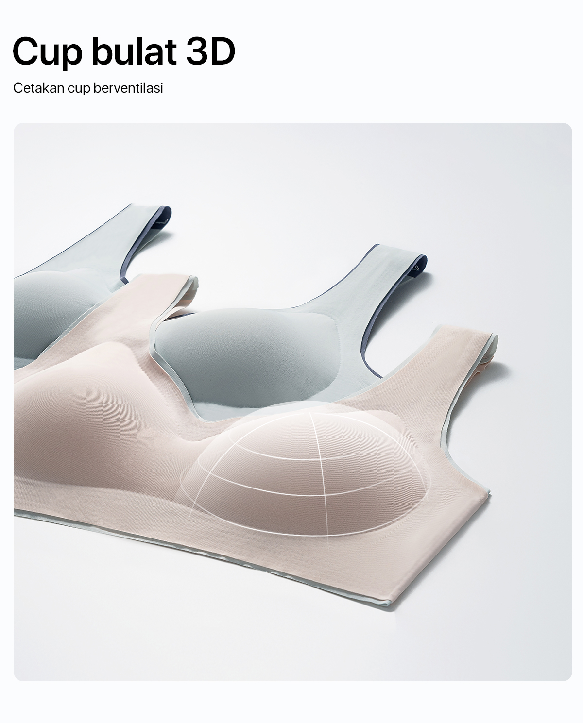 Jual GRENEY-Gbras- Bra Rompi Warna Kombinasi Pakaian Dalam Push Up Bra ...