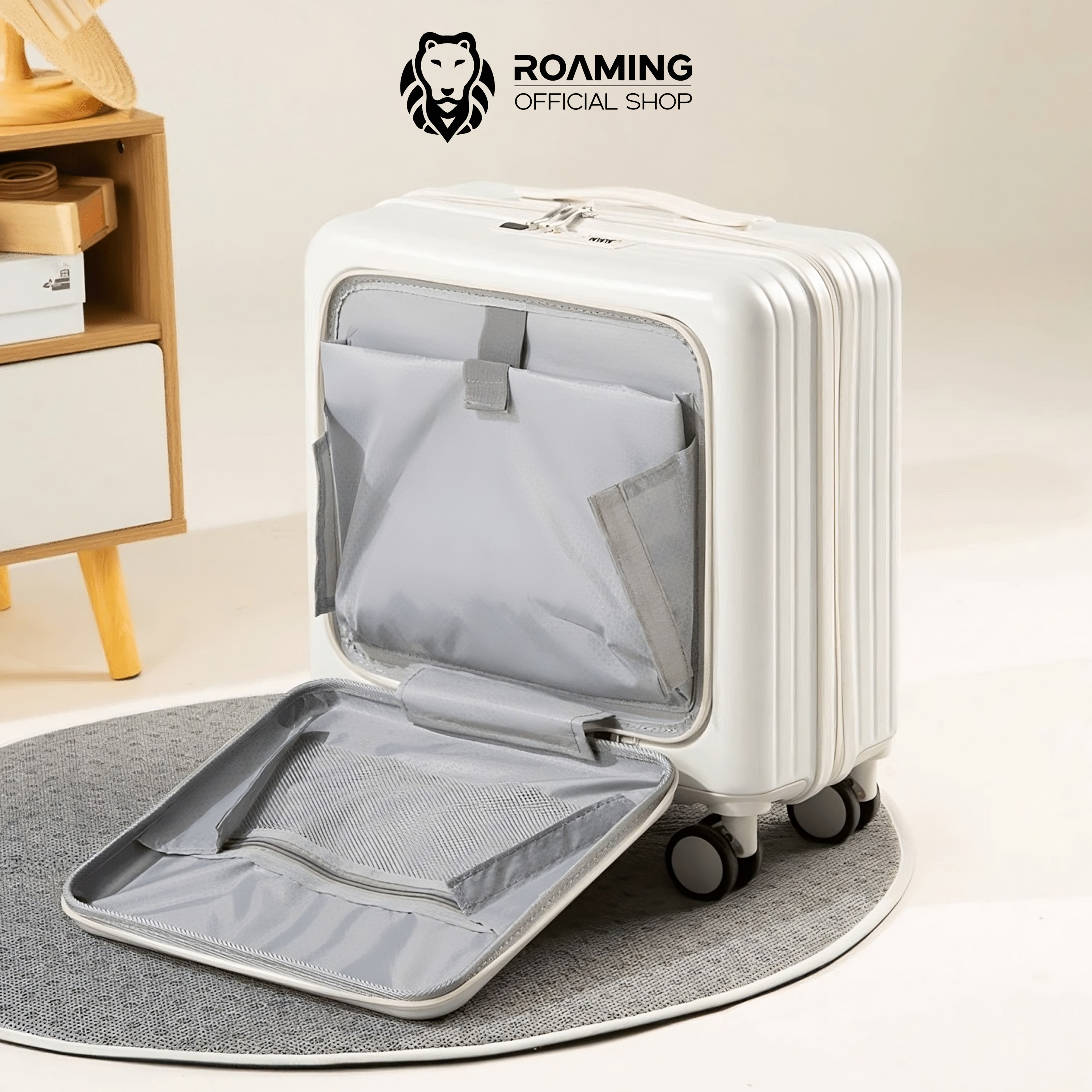 Jual Roaming Koper Kabin Mini Size 18 Inch Laptop/Tab Compartment ...