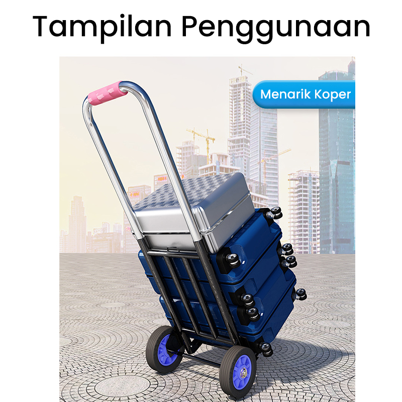 Jual Trolley Besi Lipat /Trolley Lipat Bahan Besi /Trolley/ Troli ...
