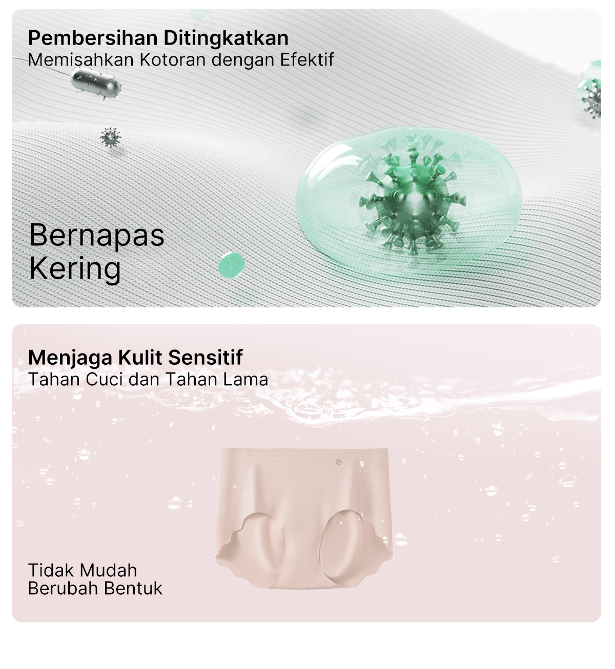 Jual GRENEY-Bra Set Bra Seamless Mulus Menopang Tali bahu huruf ...