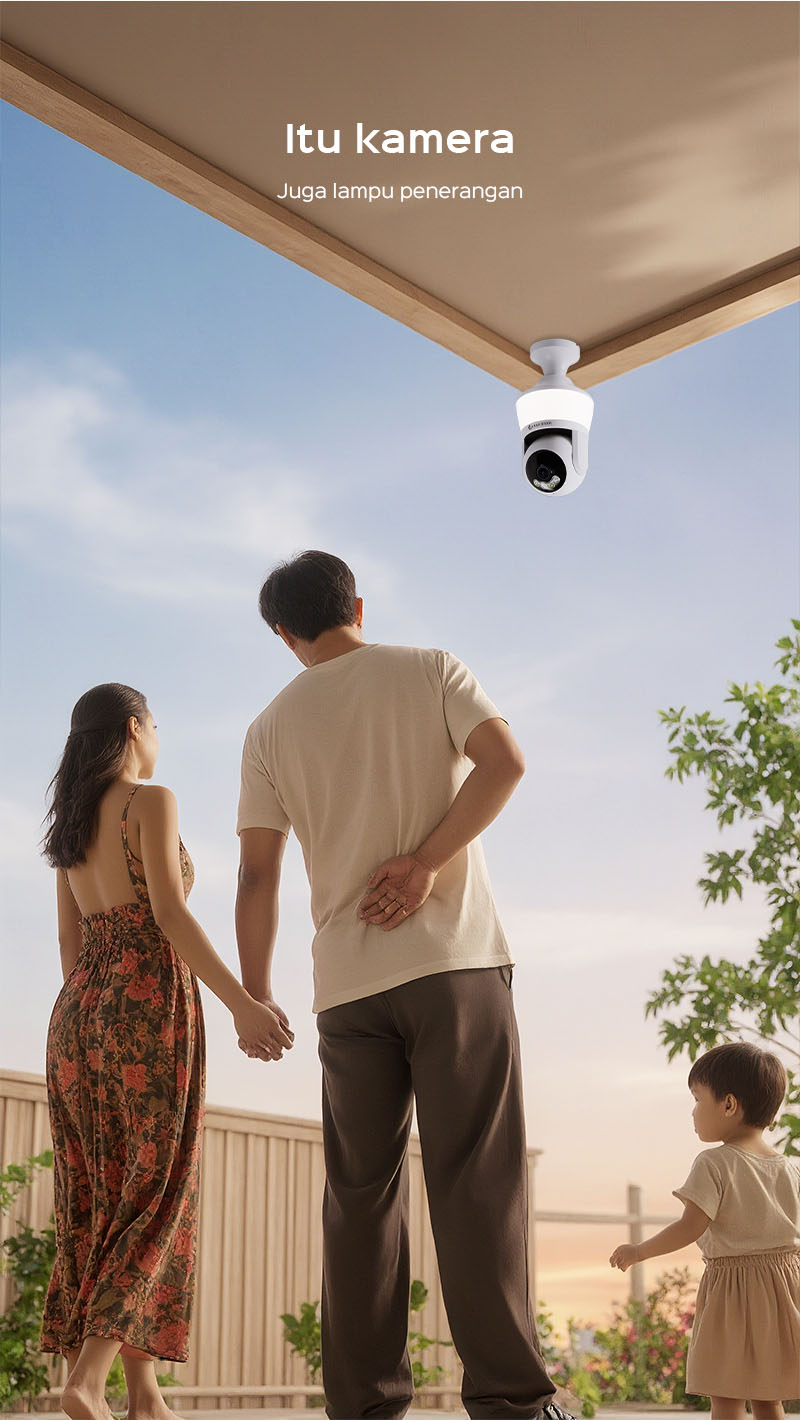 Jual HAN RIVER 360° CCTV Camera Smart Pendeteksi Manusia Lensa Call 2 ...