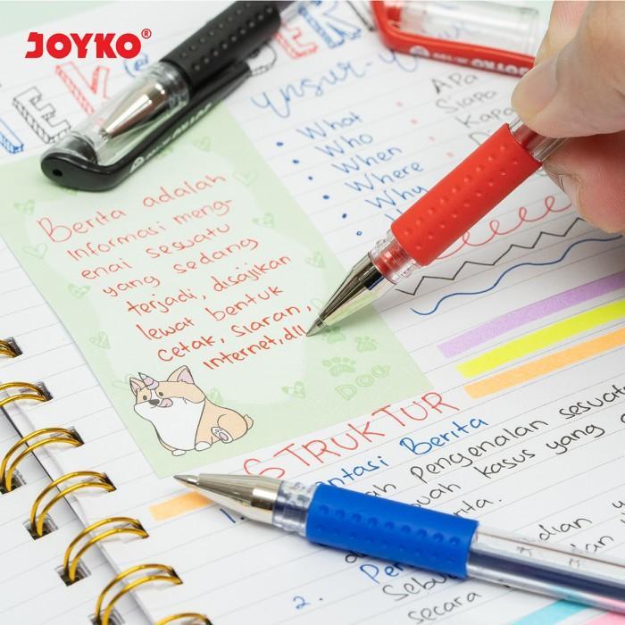 Jual JOYKO Pulpen Gel 1 Pack JK-100 0.5mm Isi 12 Pcs | Shopee Indonesia