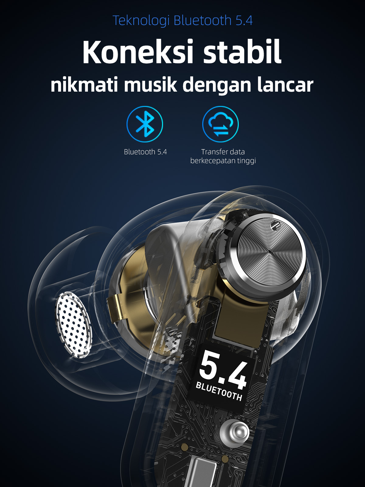 Jual (New Arrival) Tozo Aerosound3 Macaron Smart 6 Mics Hybrid ANC And 4 Mics ENC + AI Clear ...