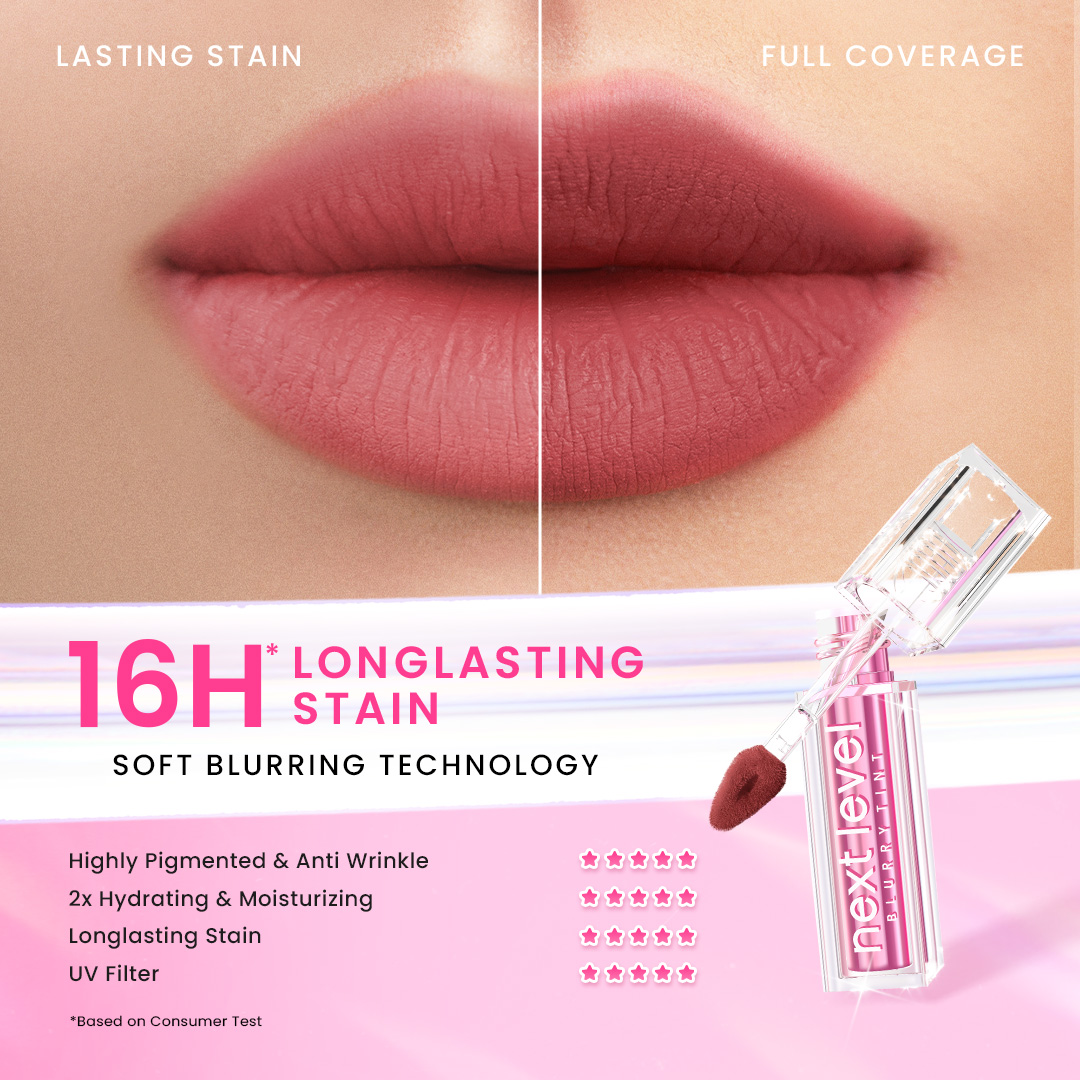 Jual Hanasui Next Level Blurry Tint - Lip Tint Watery To Blur Lightweight Tahan Lama Velvet ...