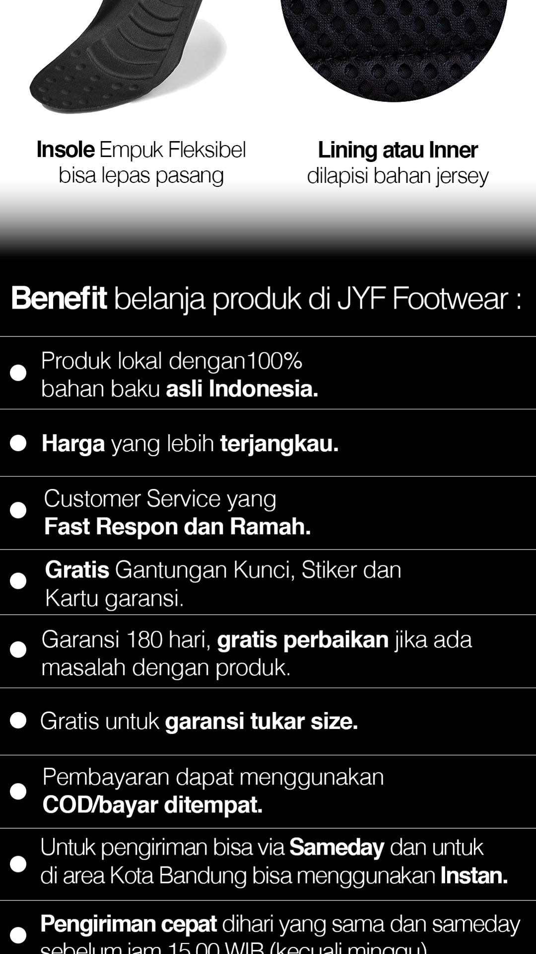 Jual JYF - Sepatu Pantofel Pria Kekinian - Fort Black | Shopee Indonesia
