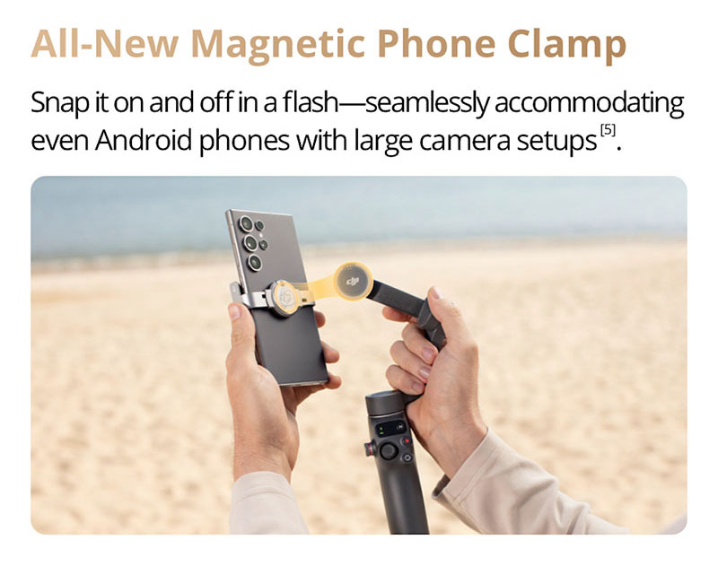 Jual DJI Osmo Mobile 7 - Smartphone Gimbal Stabilizer | Native Tracking ...