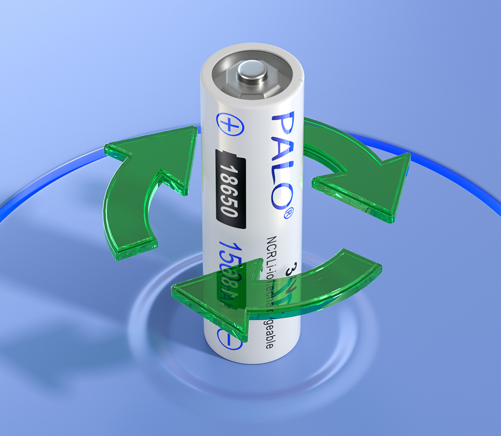 Jual PALO Baterai Cas 18650 Point Top 1500mAh 30A 3.7V Original 100% Li ...