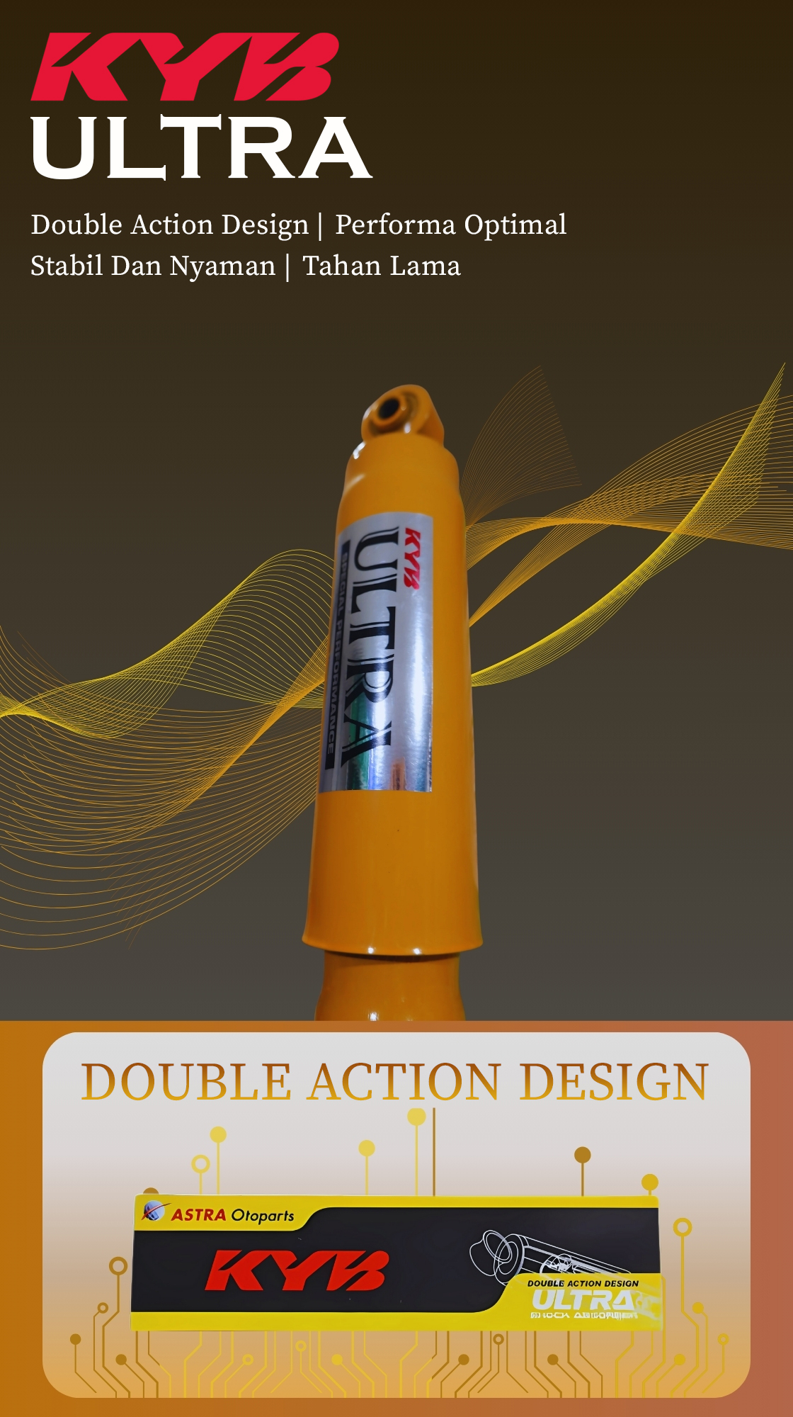 Jual Kayaba / KYB Ultra Shockbreaker Mobil Daihatsu Taruna 1999-2007 ...