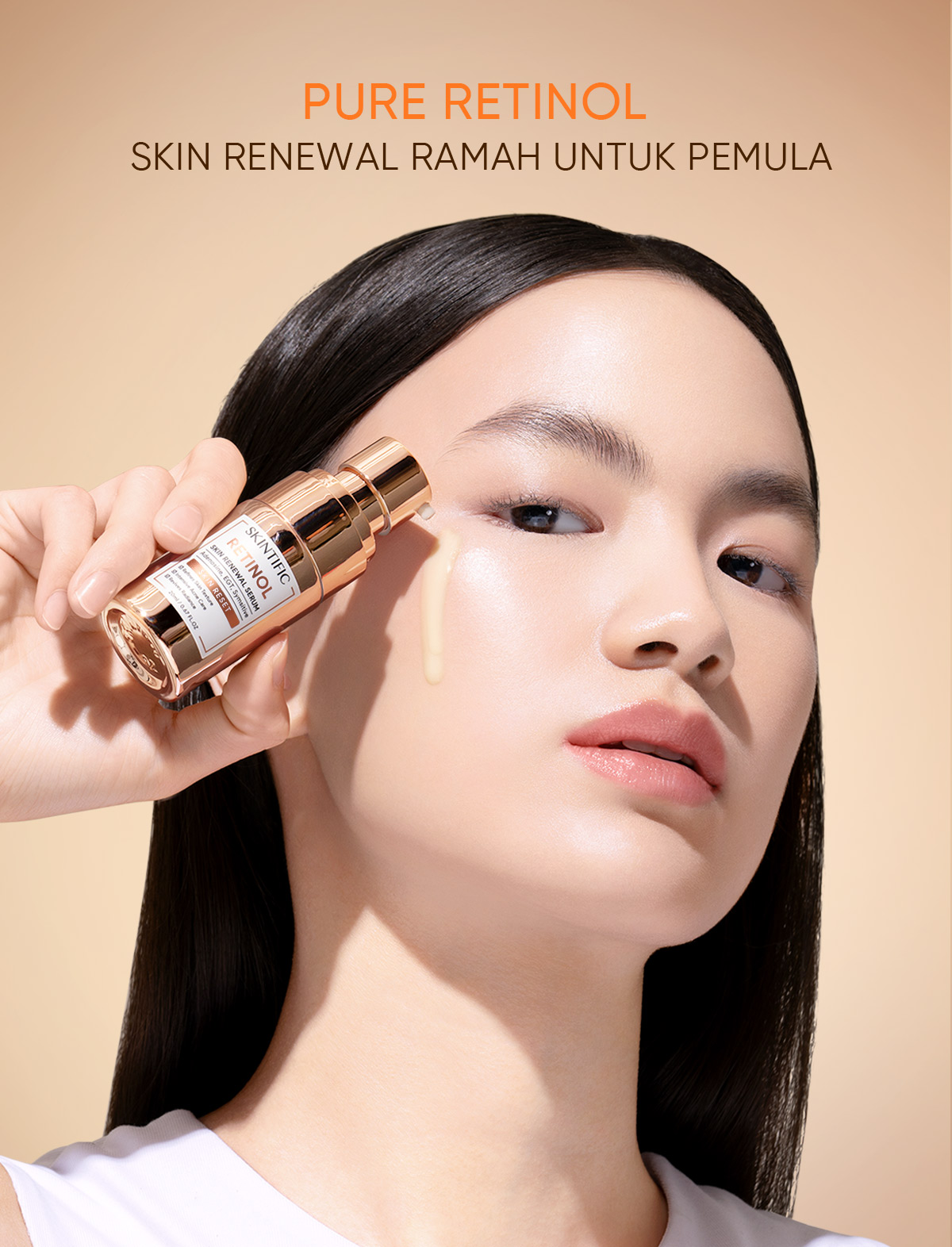 Jual SKINTIFIC - Retinol Skin Renewal Serum 20ml | Retinoid Menyamarkan Menghaluskan Tekstur ...