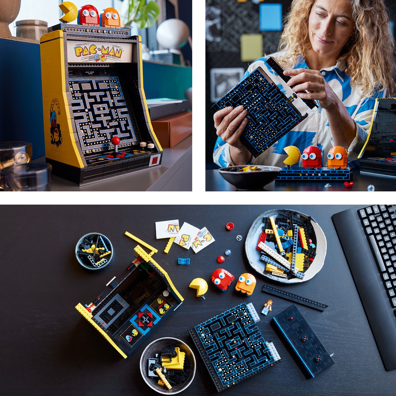 Jual LEGO Icons 10323 PAC-MAN Arcade (2,651 Pieces) Mainan Susunan ...