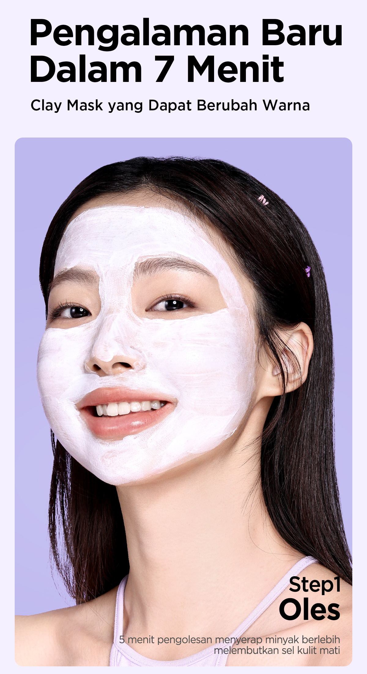 Jual FOCALSKIN Oil Control & Glowing Clay Mask Color Clay Mask 60g ...