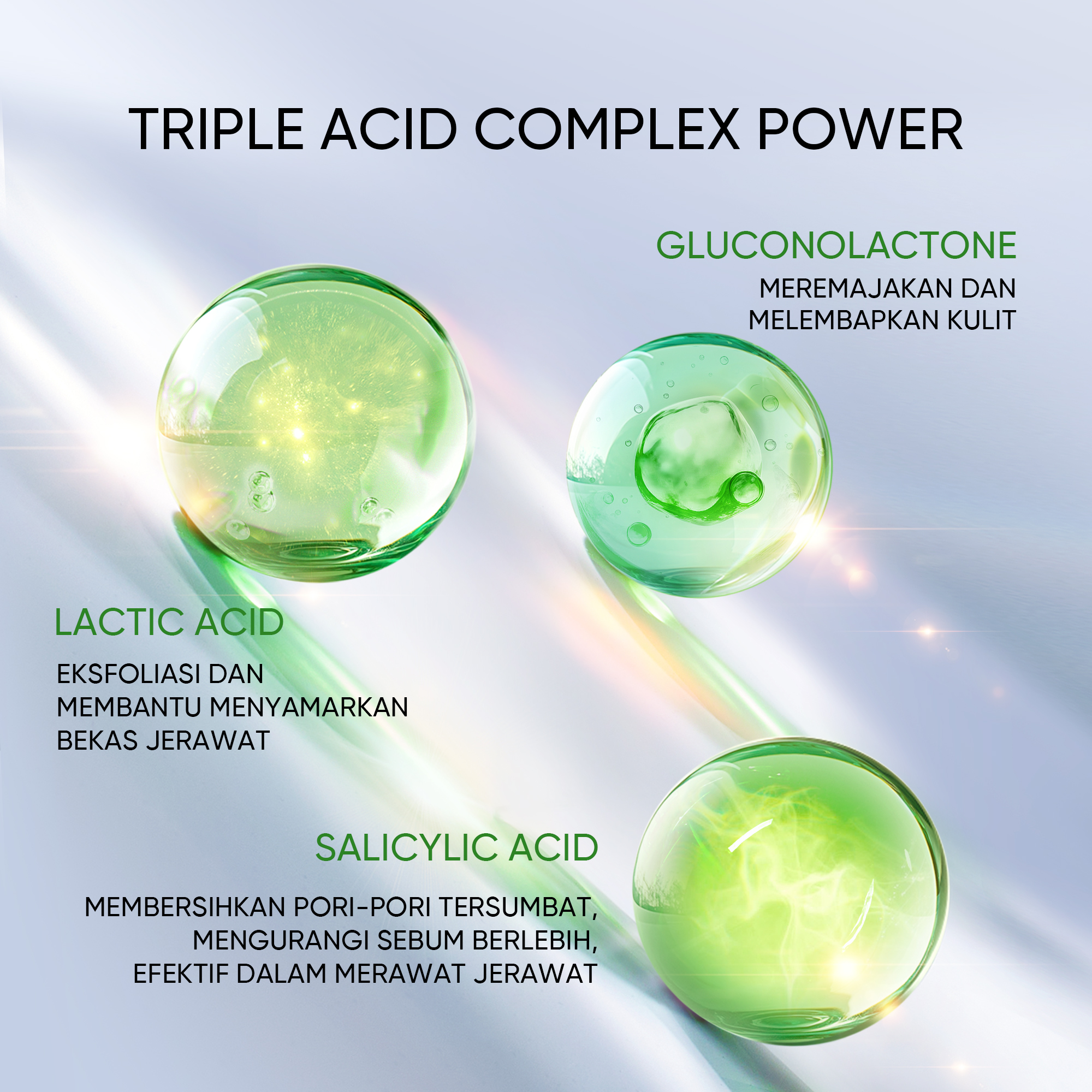 Jual SKINTIFlC - 3X Acid Intensive Acne Spot Gel 11g | Acne Treatment ...