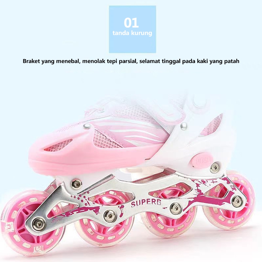 Jual MATOUGUI Sepatu Roda/sepatu anak perempuan/sepatu roda anak ...