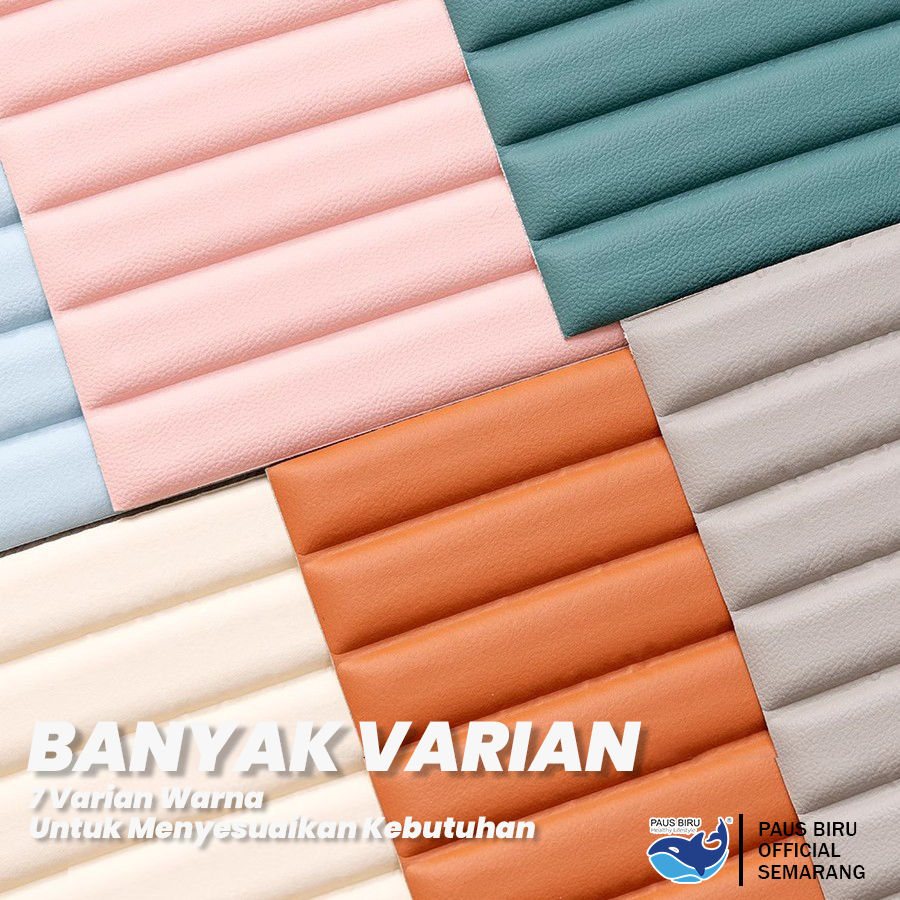 Jual Paus Biru - Wallpaper Dinding Kulit Sticker Foam Ukuran 76x23cm ...