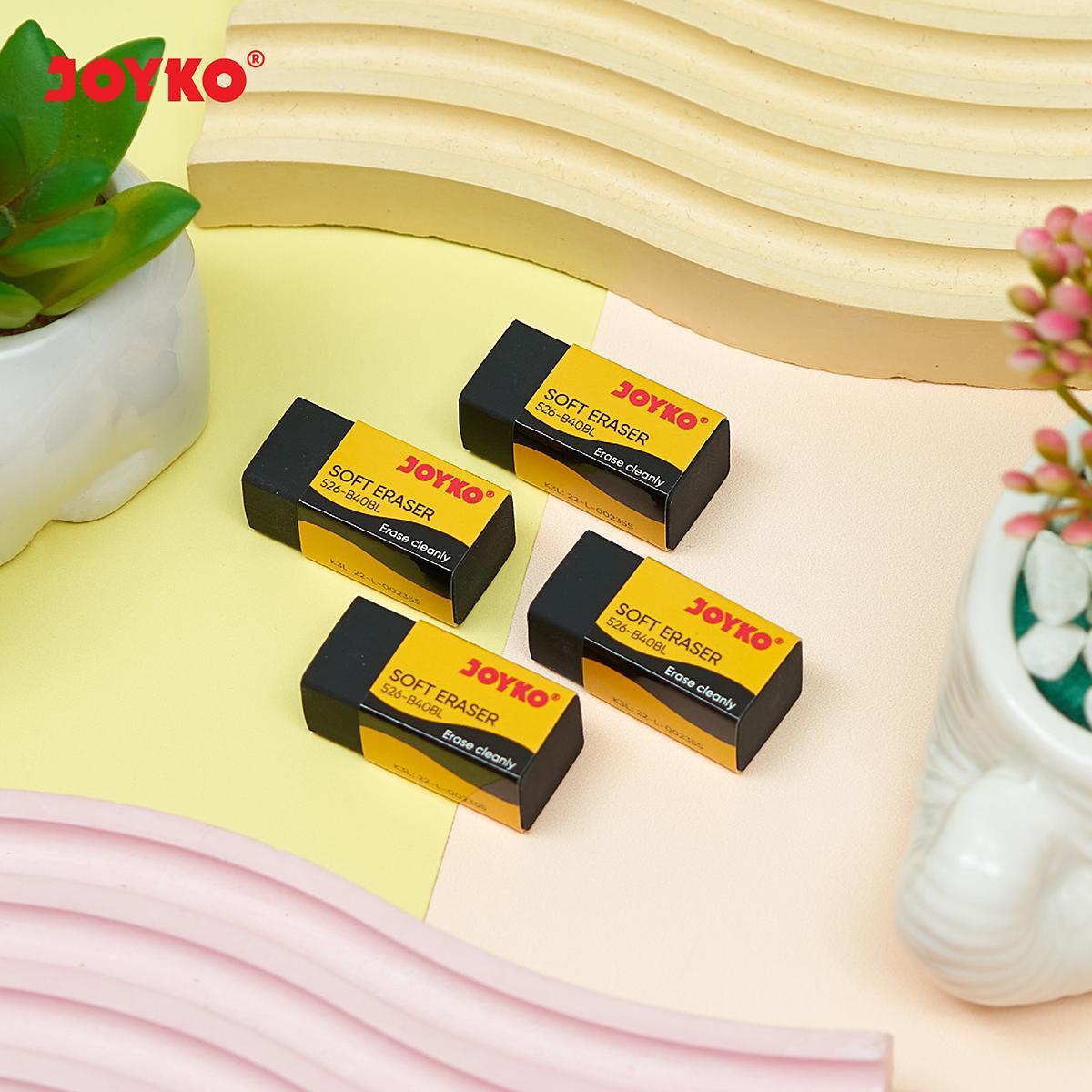 Jual JOYKO Eraser Penghapus 1 Pack ER-526-B40BL Isi 40 Pcs | Shopee Indonesia